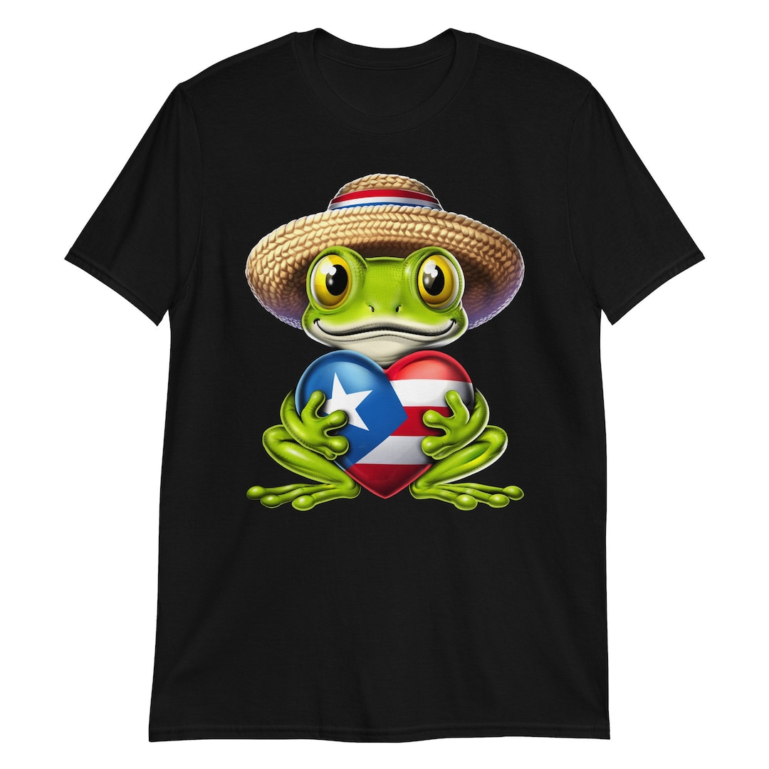 Coqui Frog T-shirt, Puerto Rico Shirt, Boricua Shirts, Puerto Rico ...