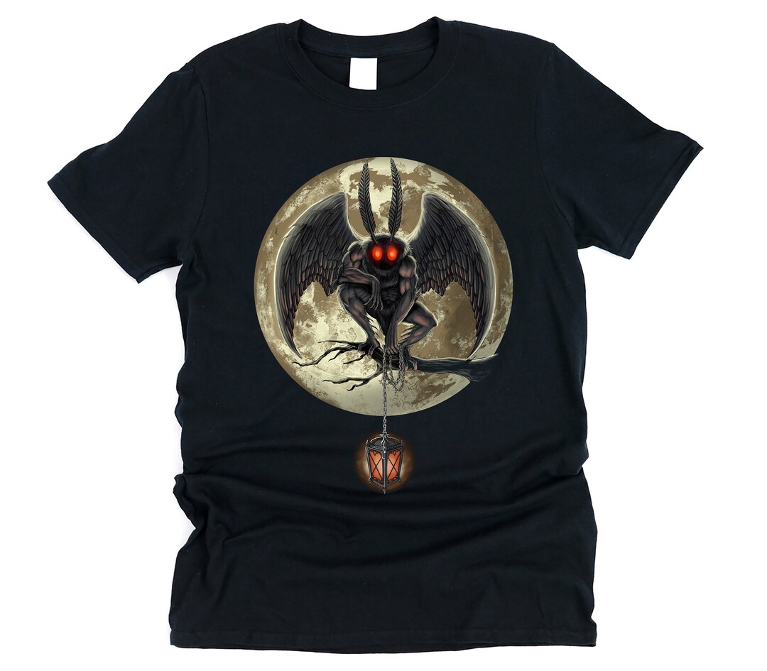 Mothman Shirt Cryptid Creatures T-shirt Cryptids Shirt - Etsy