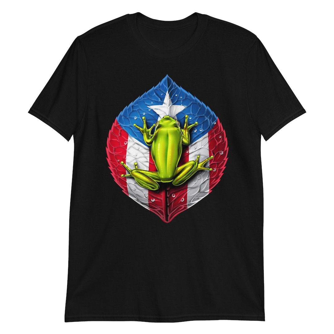 Coqui Frog T-shirt, Puerto Rico Shirt, Boricua Shirts, Taino Tee ...