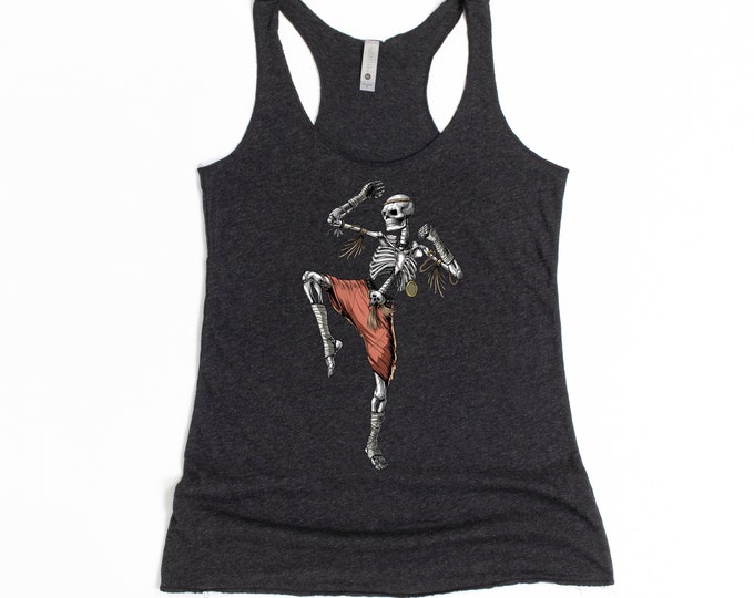 Skeleton Muay Thai Sticker Kung Fu Martial Arts Sticker - Etsy