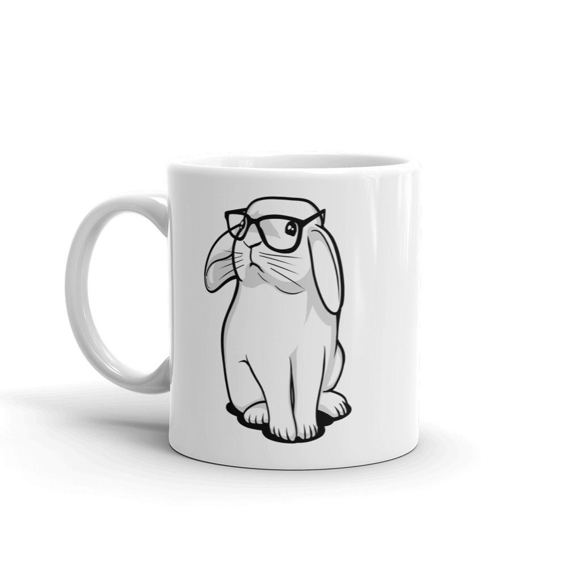 Rabbit Mug Bunny Mug Rabbit Coffee Cup Cute Bunny Mug - Etsy