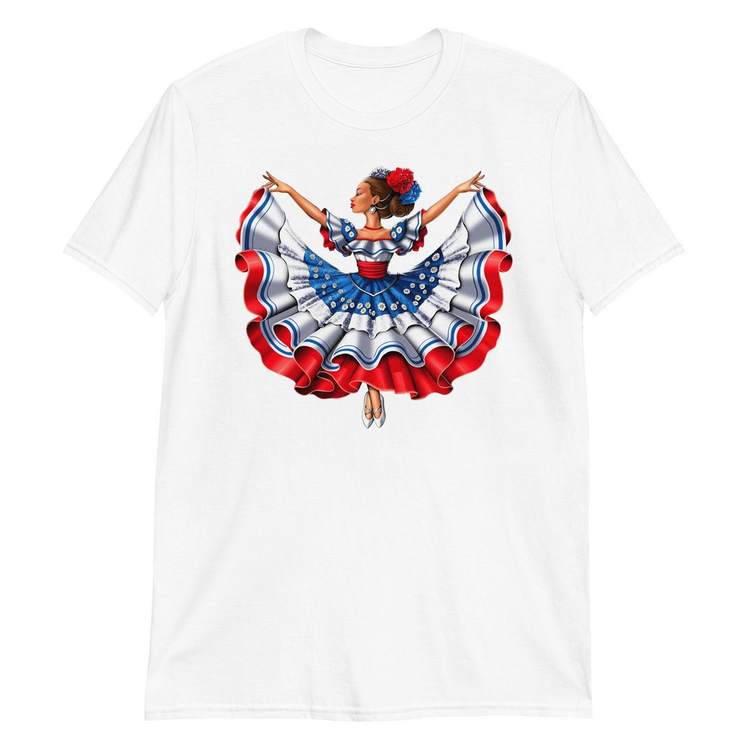 Puerto Rico Girl T-shirt, Boricua Tee, Puerto Rico Dancer Shirt, Puerto ...