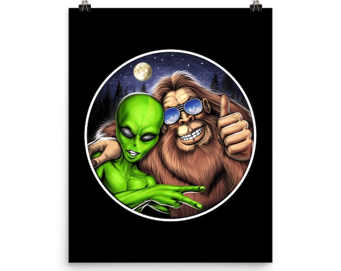 Famous Cryptids of Ontario 8 X 10 Print - Etsy Canada