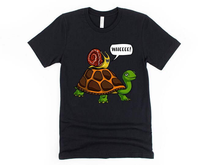 Snail Turtle Vinyl Sticker Funny Animals Sticker Turtle | Etsy