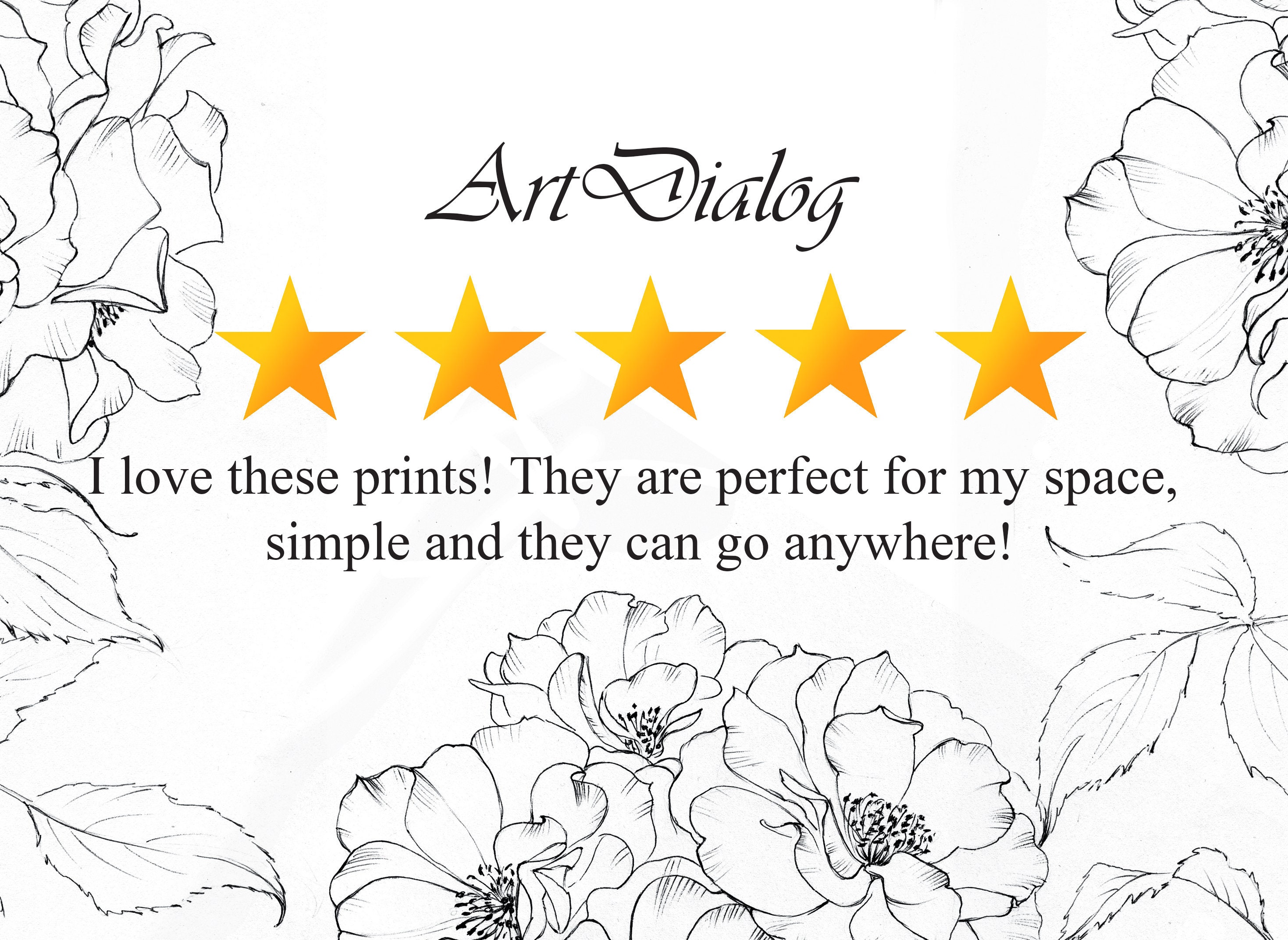 Set of 4 Roses Prints, June Birth Flower, Coloring Page, Botanical Art ...