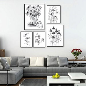 Black-eyed Susan, Sketch, Rudbeckia, Bouquet, Maryland Flower, Still ...