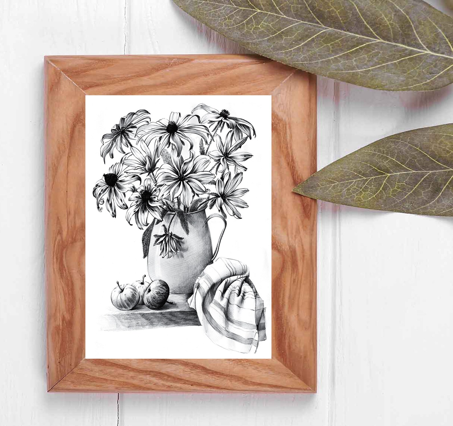 Black-eyed Susan, Sketch, Rudbeckia, Bouquet, Maryland Flower, Still ...