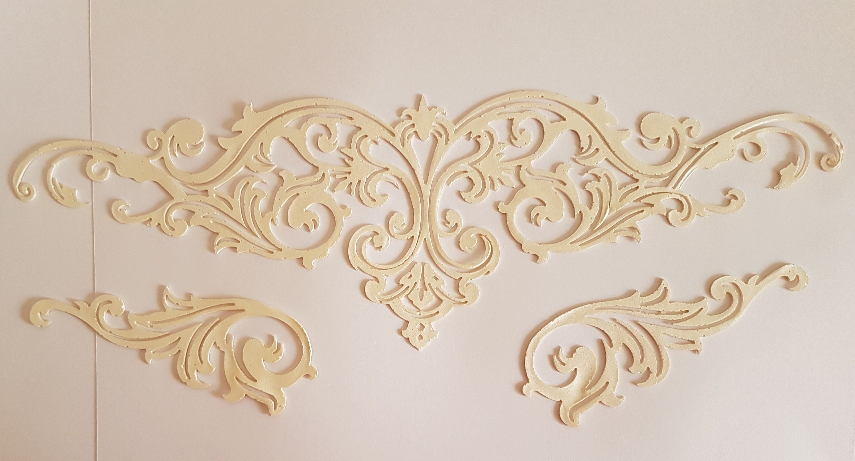 3pc Border Edible Cake Lace - Etsy