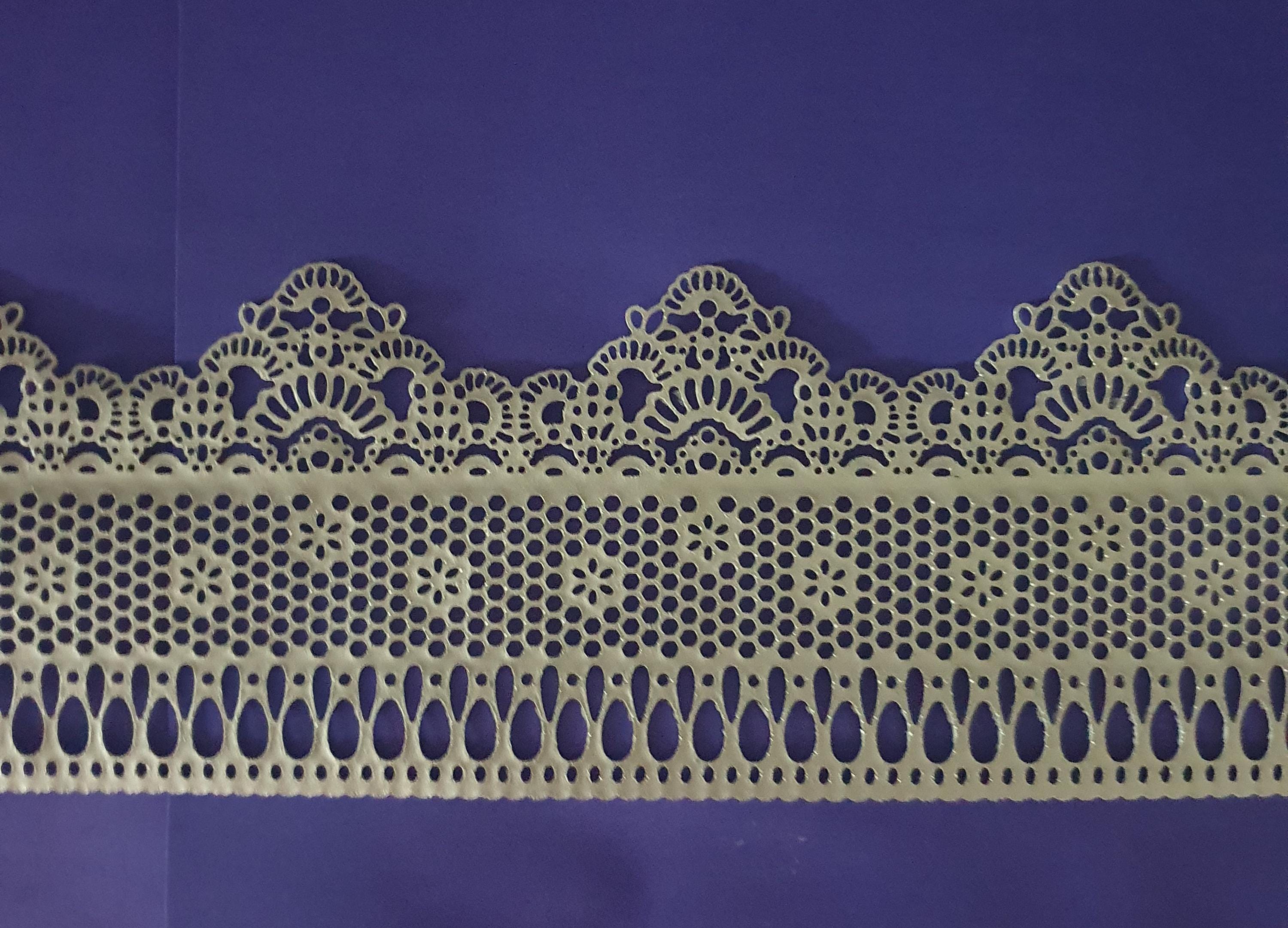 Decorative Border Edible Cake Lace Strip for Celebration or Occasional ...