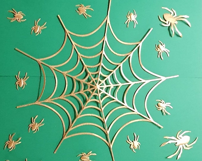 Royal Icing Sparkling Spiders 12 - Etsy