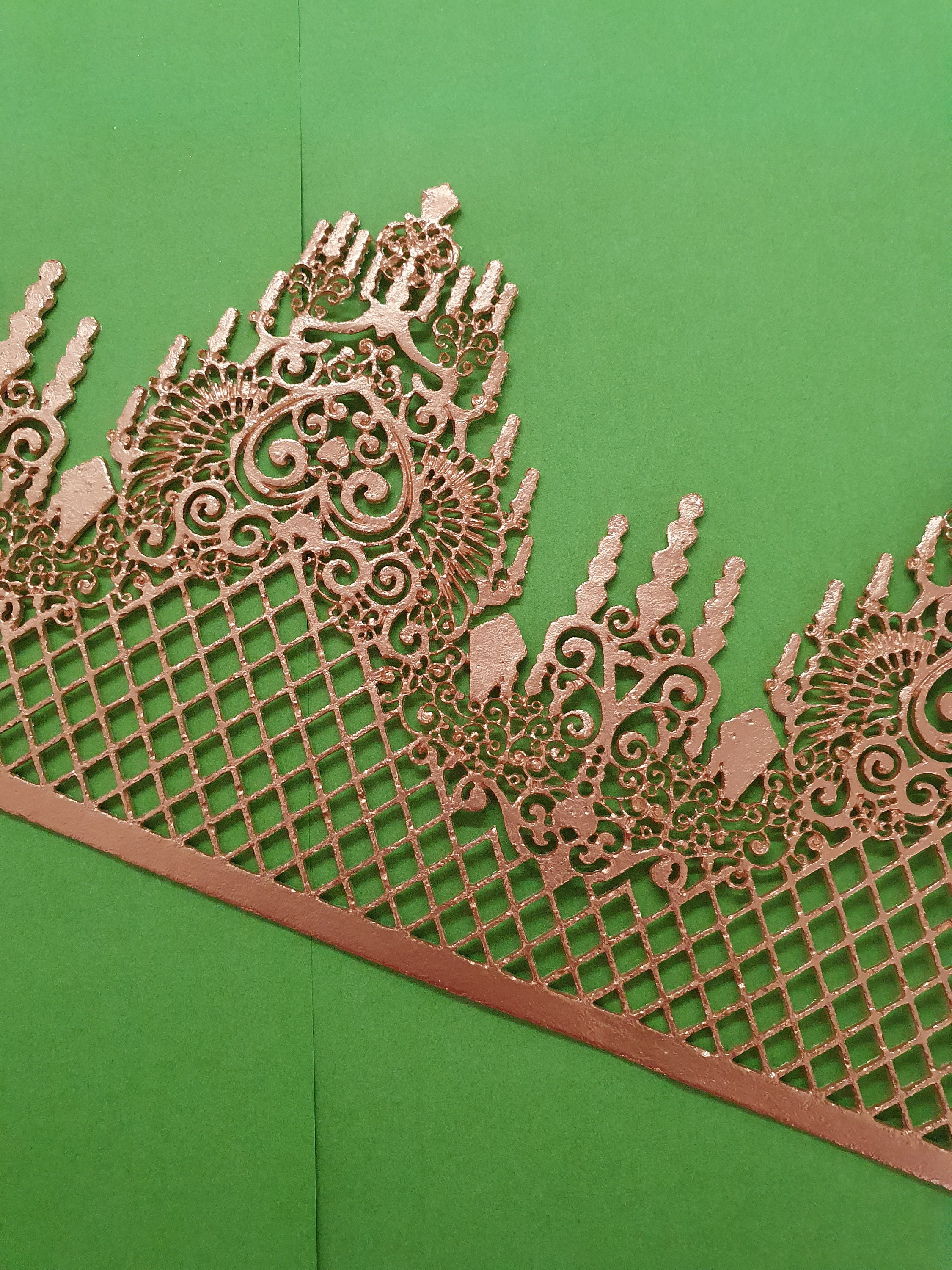 Castle Border Edible Cake Lace - Etsy