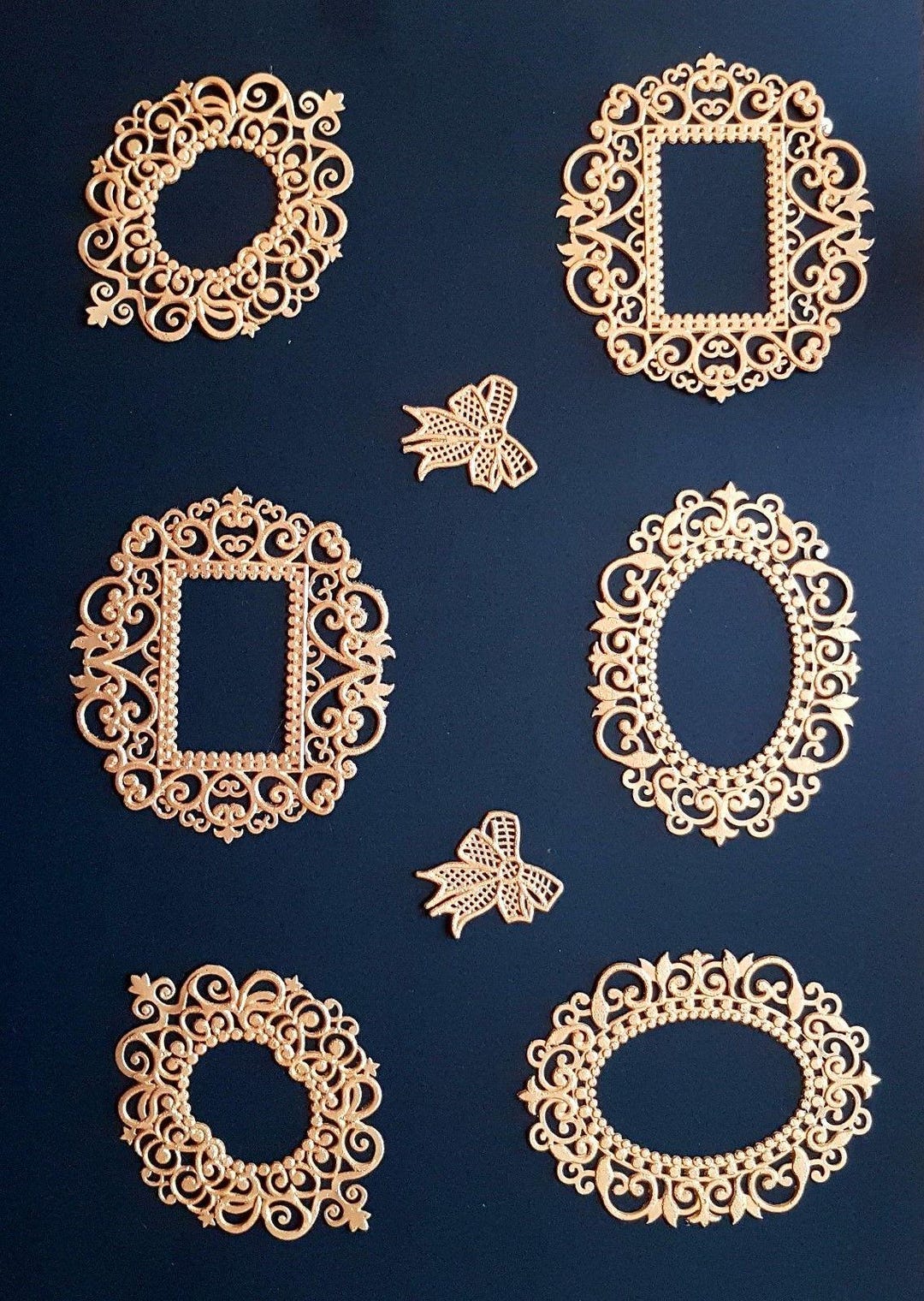 Edible Cake Lace Frames for Wedding and Celebration Cakes - Etsy