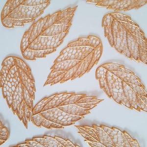 Leaf Set Edible Cake Lace - Etsy