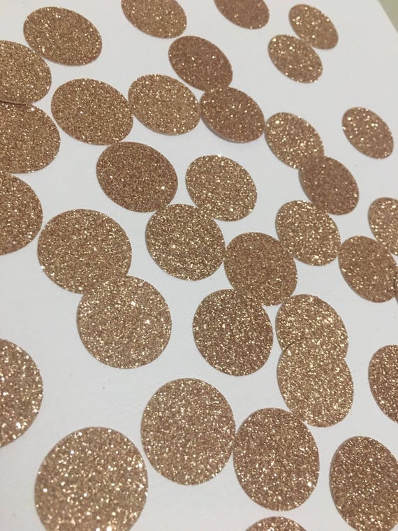 Rose Gold Party Decorations Rose Gold Confetti Engagement | Etsy