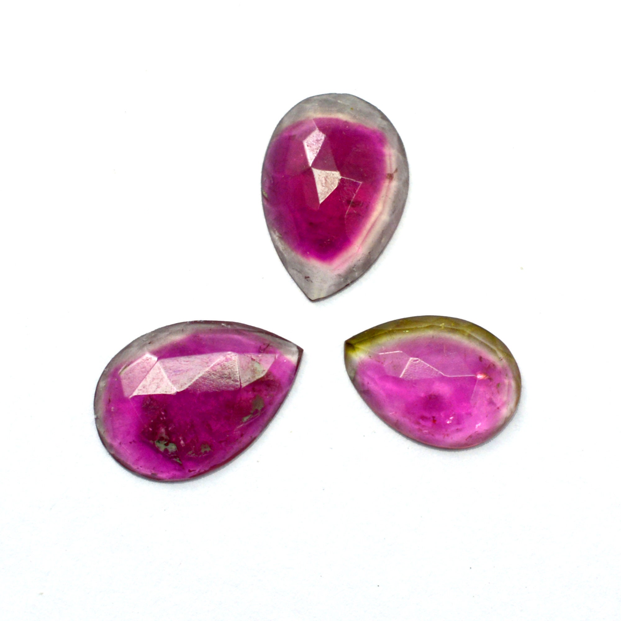 3 Pcs Pink Tourmaline Gemstone 2.10 ct Natural Tourmaline 8 mm | Etsy