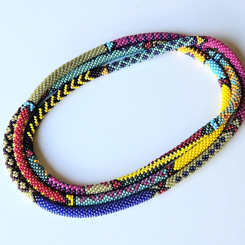 African Rope Necklace - Etsy