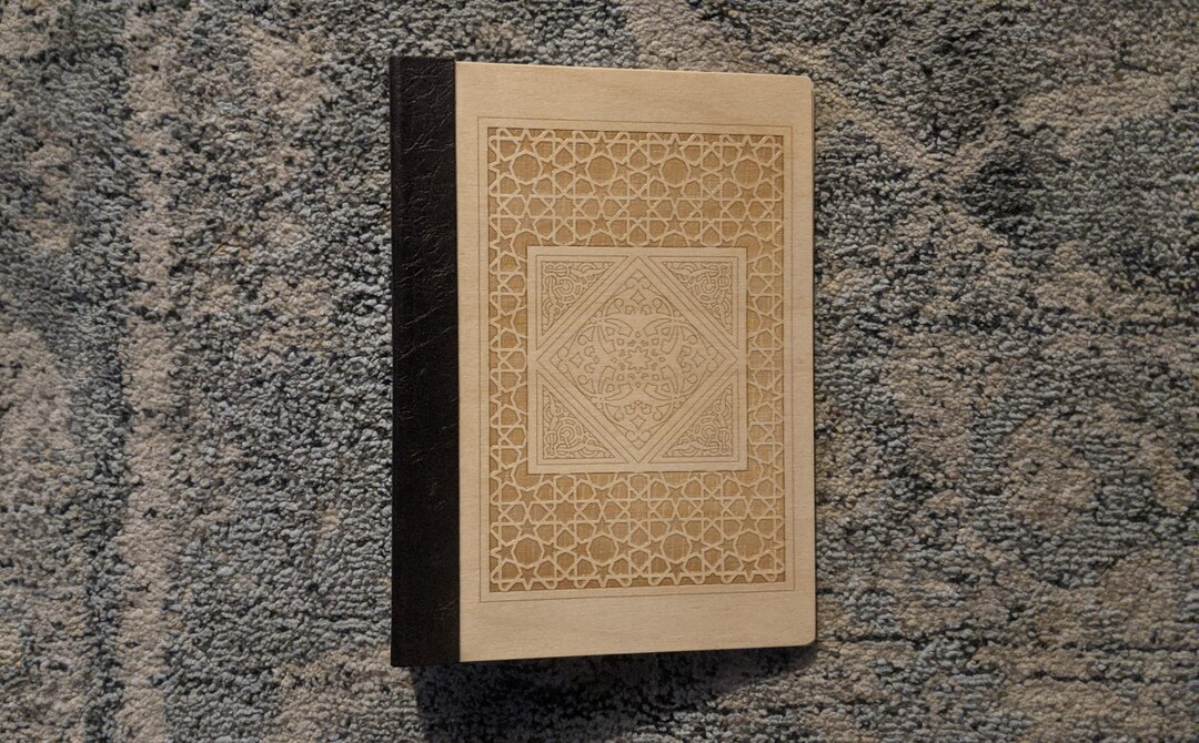 Arabic Wooden Mini Binder - Etsy