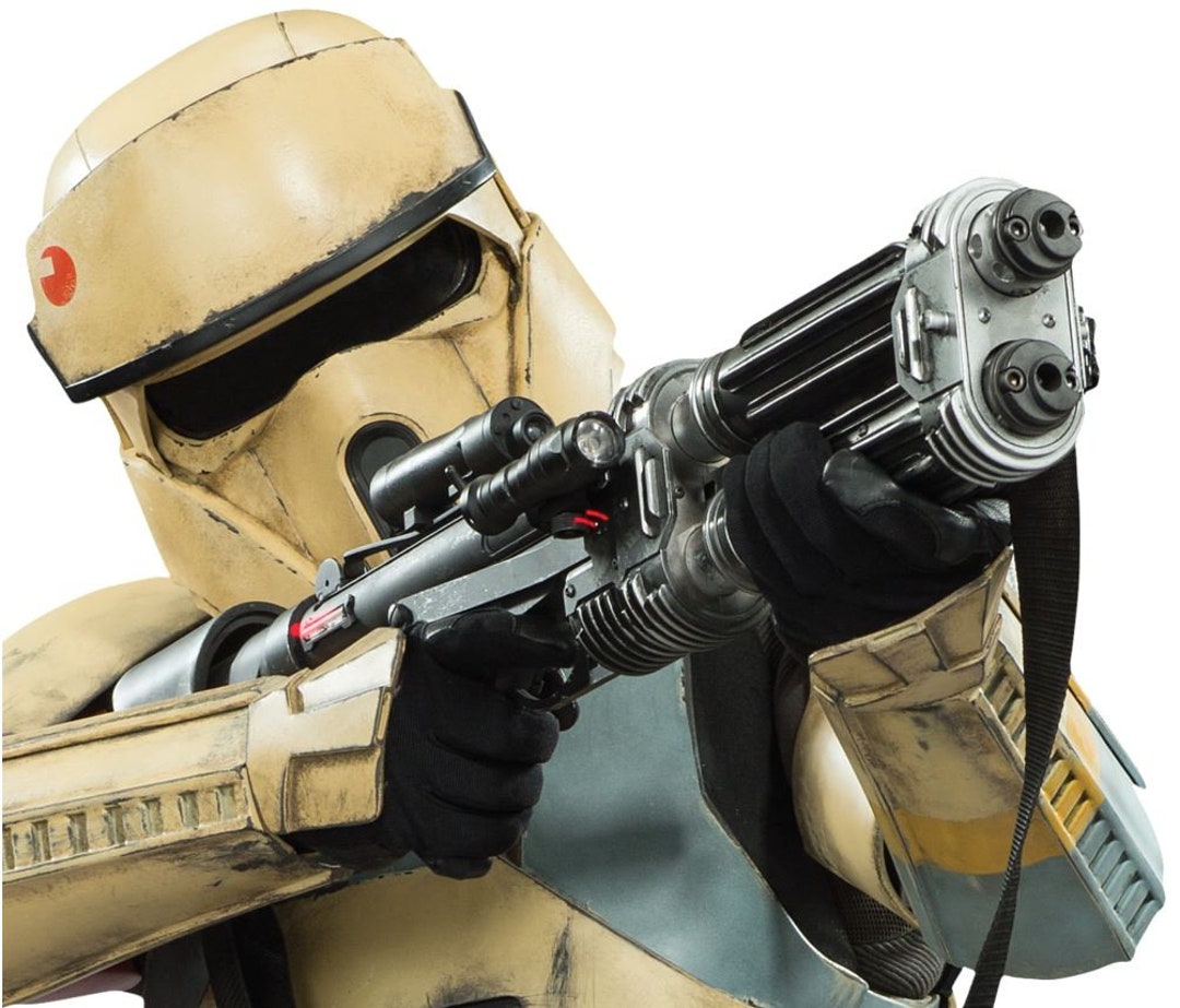 E-22 Shoretrooper Blaster scope Hollow 3D Print Kit Optional M300a ...