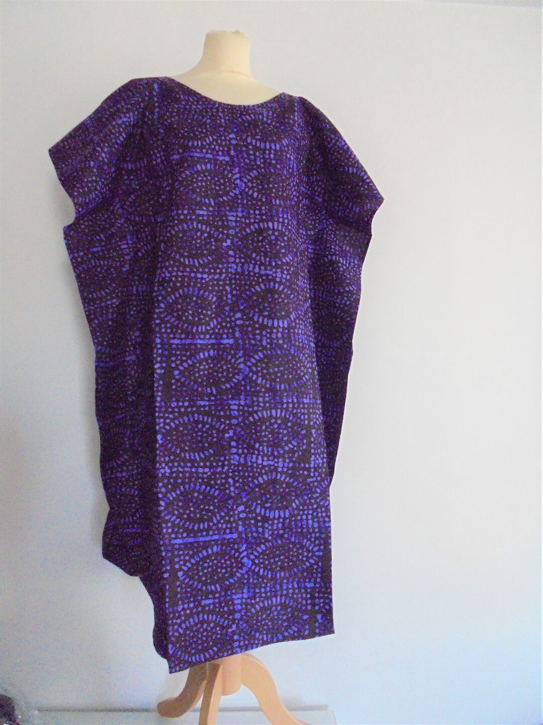 Long Boubou Dress With Batik Pattern African Loincloth - Etsy UK