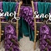 Señor and Señora Signs - Wooden Wedding Sign - Wedding Chair Signs ...