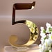 Gold Wedding Table Numbers | Table Numbers Wedding | Wedding Number ...