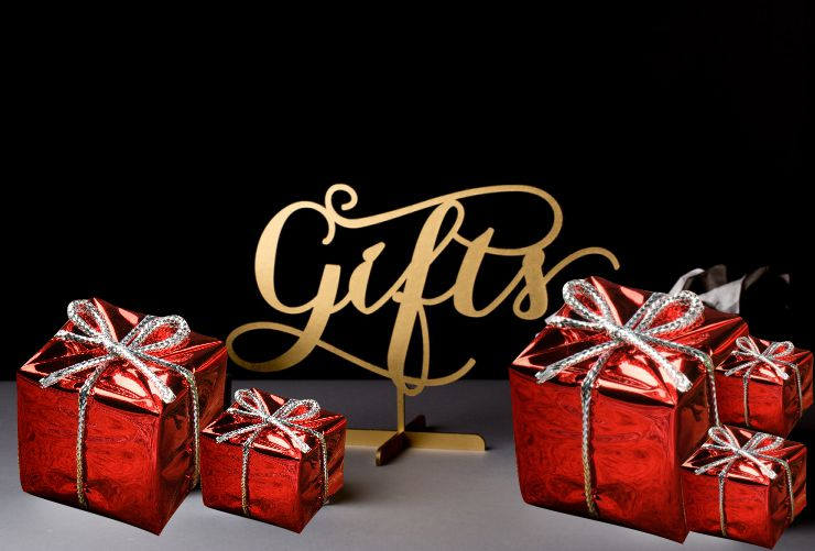 Freestanding Gifts Wedding Signs Wedding Decor Wood | Etsy