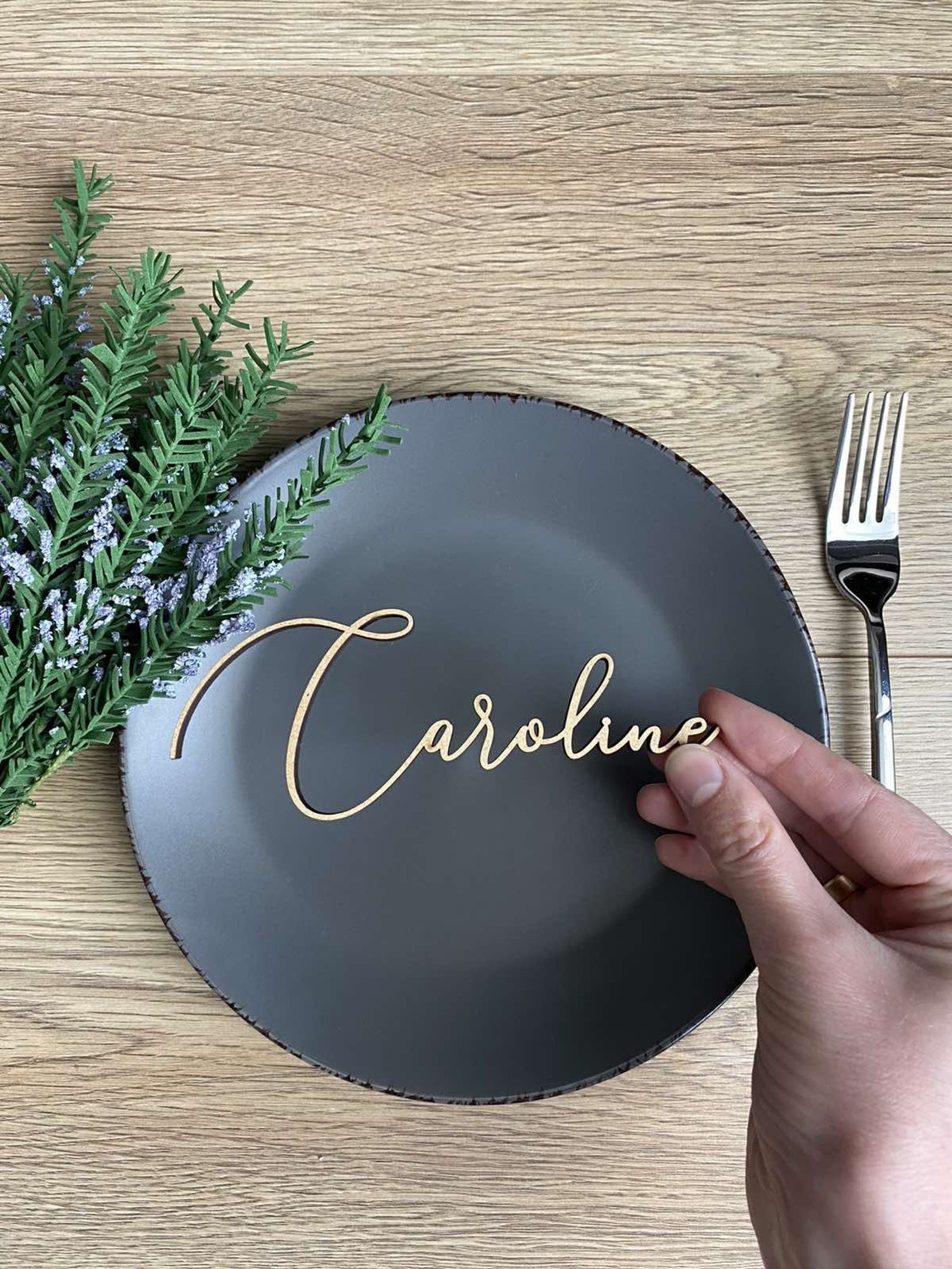 Laser Cut Wood Names Custom Laser Cut Name Signs Wedding Place - Etsy