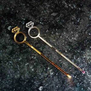 Diamond Ring Cocktail Sticks- Cocktail Accessories-wedding Diamond ...