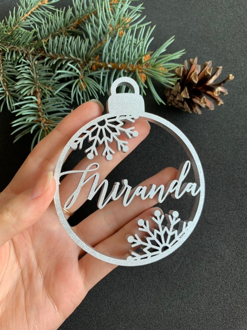 Personalized Christmas Tree Decor Custom Christmas Ornament - Etsy