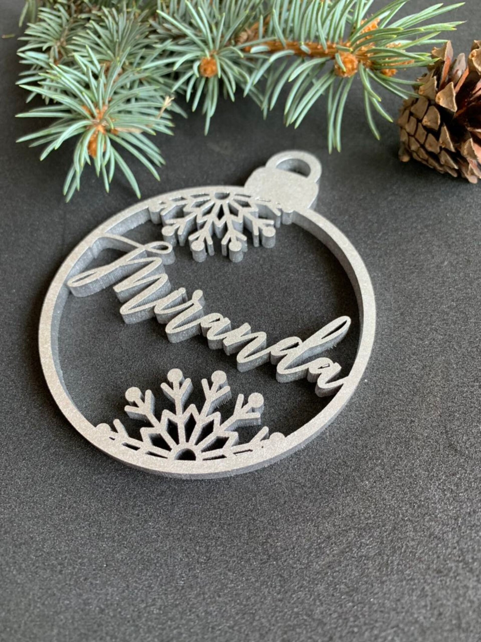 Personalized Christmas Tree Decor Custom Christmas Ornament | Etsy