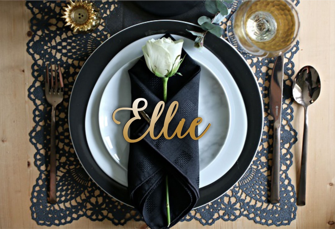 Wedding Place Cards Place Name Wooden Wedding Place Name Wedding Place ...