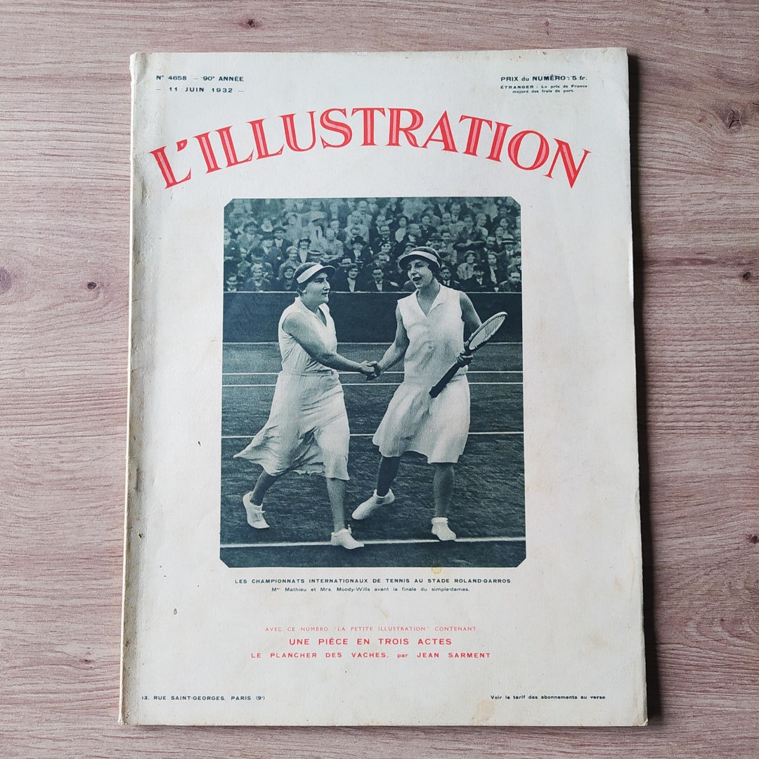 Old French Magazine L'illustration - Vintage Newspapers From the 1930s ...