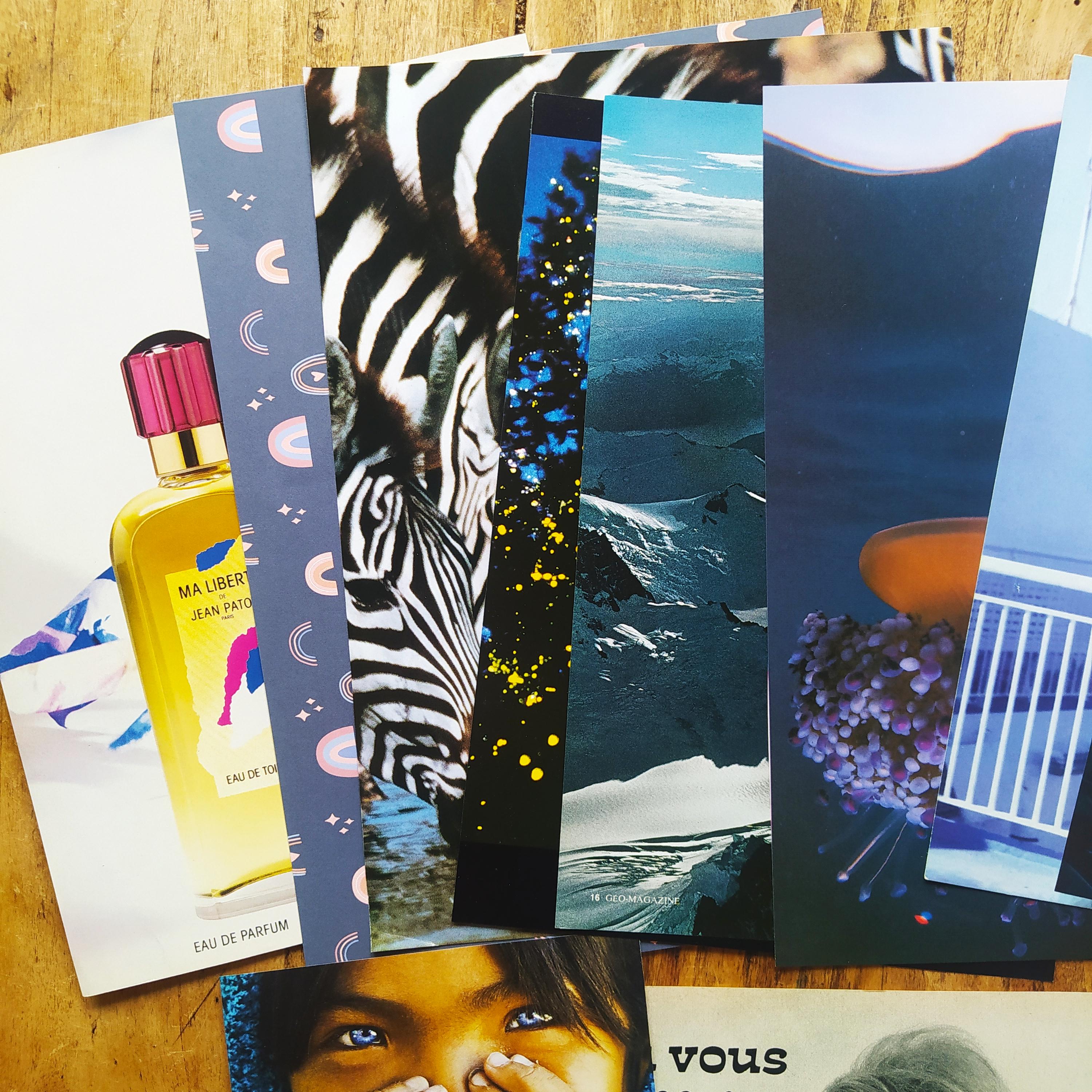 Cut-outs Collage Kit - 30+ Modern & Vintage Paper Ephemera for Collages ...