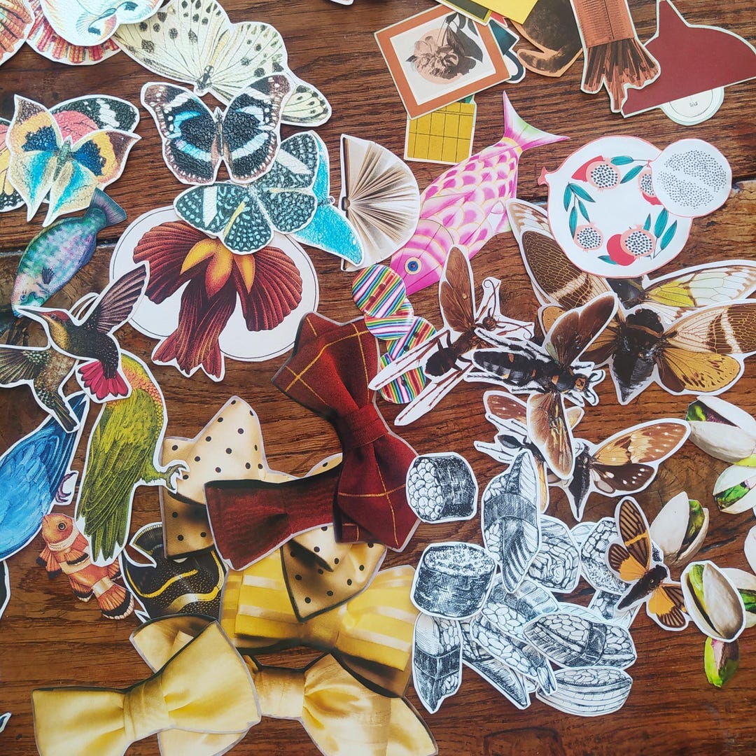 Ephemera Mini Pack - 50+ Vintage and Modern Cut-outs and Illustrations ...
