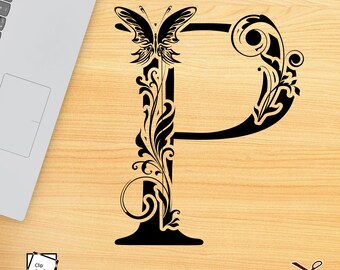 Letter P Svg | Etsy