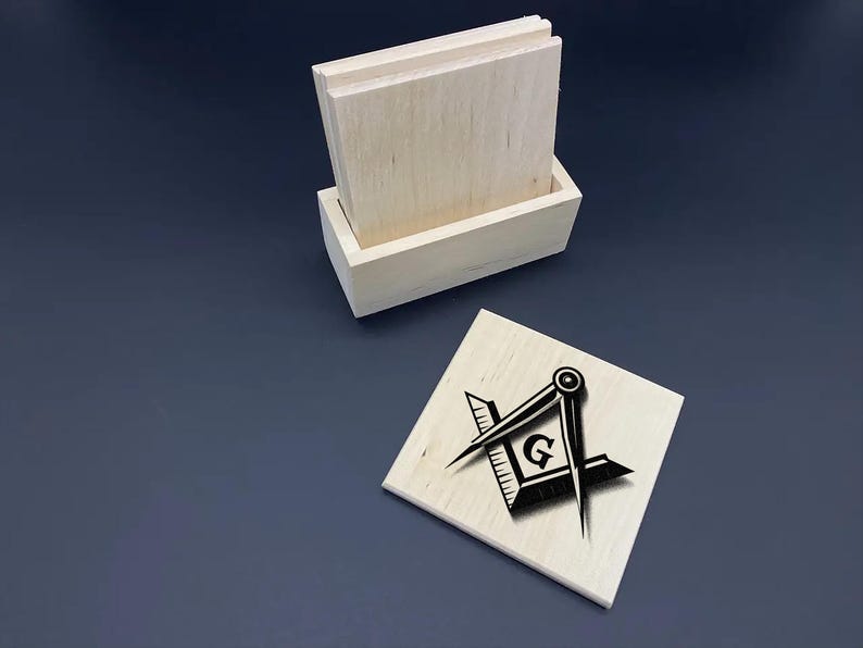 Masonic 4 Png Files for Laser Engraving CNC, CO2, Lightburn, Glowforge ...