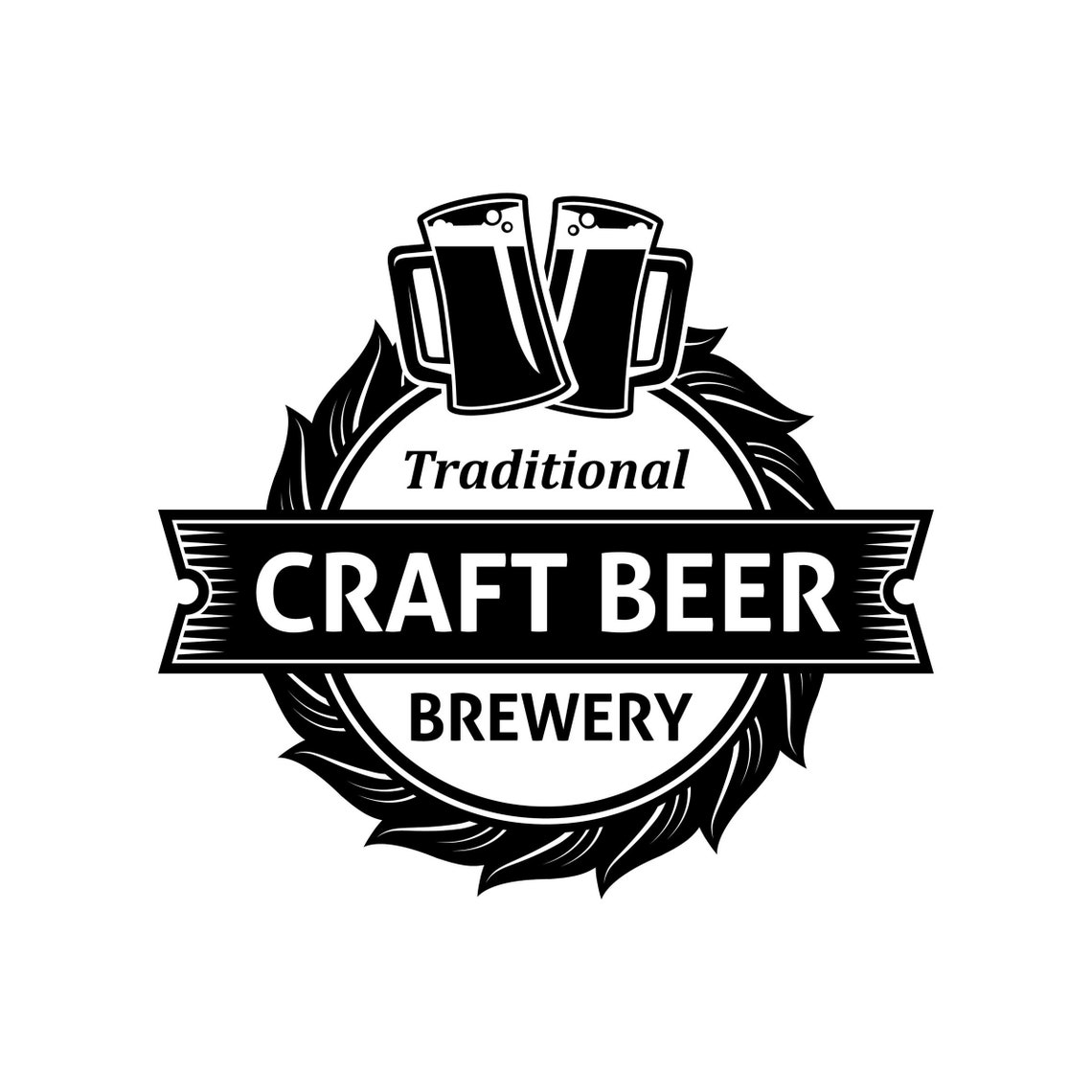 Beer Logo 31 Barrel Pub Bar Tavern Brew Brewery Barley - Etsy