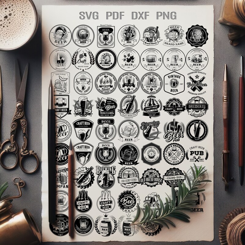 Beer Logo Svg - Etsy