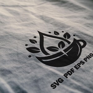 Coffee Logo SVG File Pack | Instant Download | Cafe Emblem, Coffee Shop ...