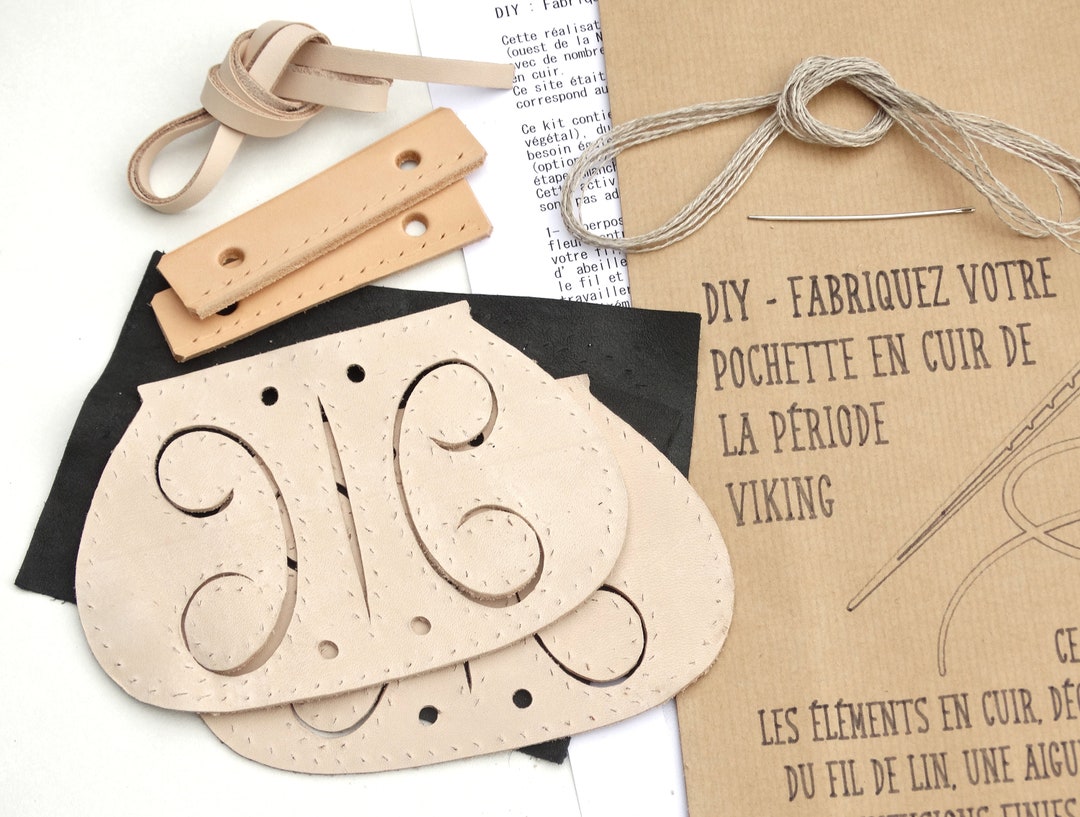 DIY Kit Make Your Leather Pouch From the Viking Period - Etsy