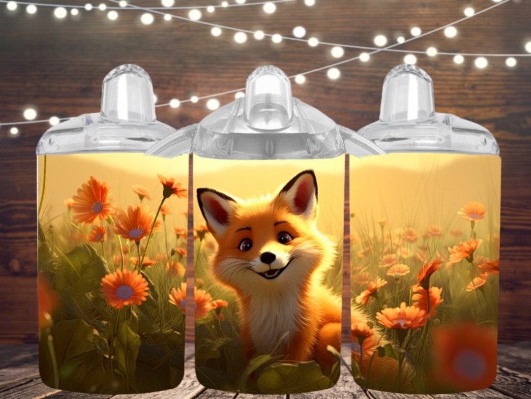 Ready to Press Sublimation Sheet for Sippy Cup Fox 2 - Etsy