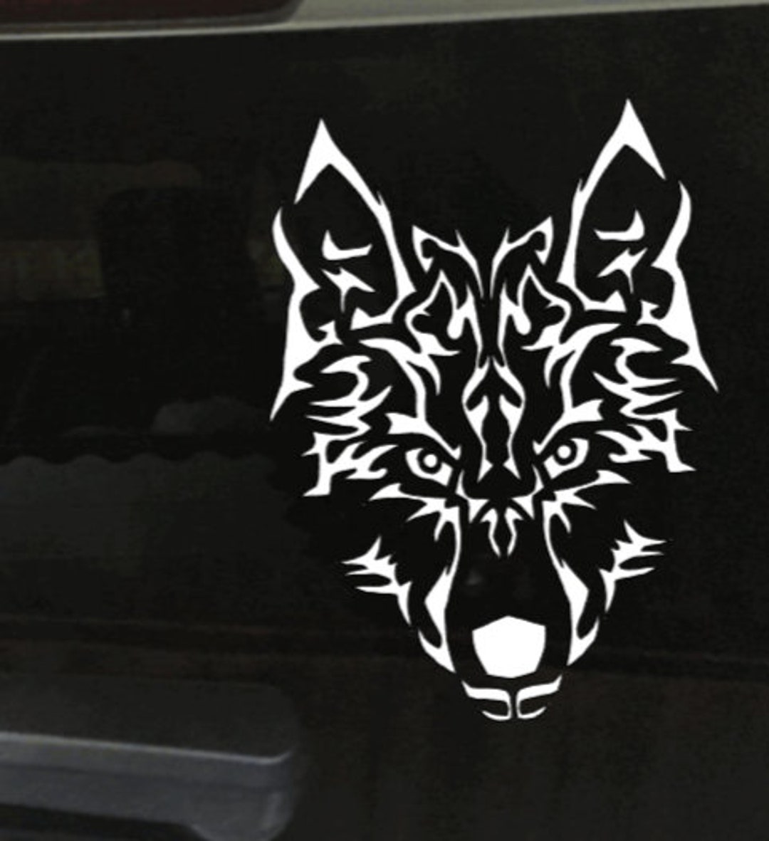 Wolf Vinyl Decal - Etsy