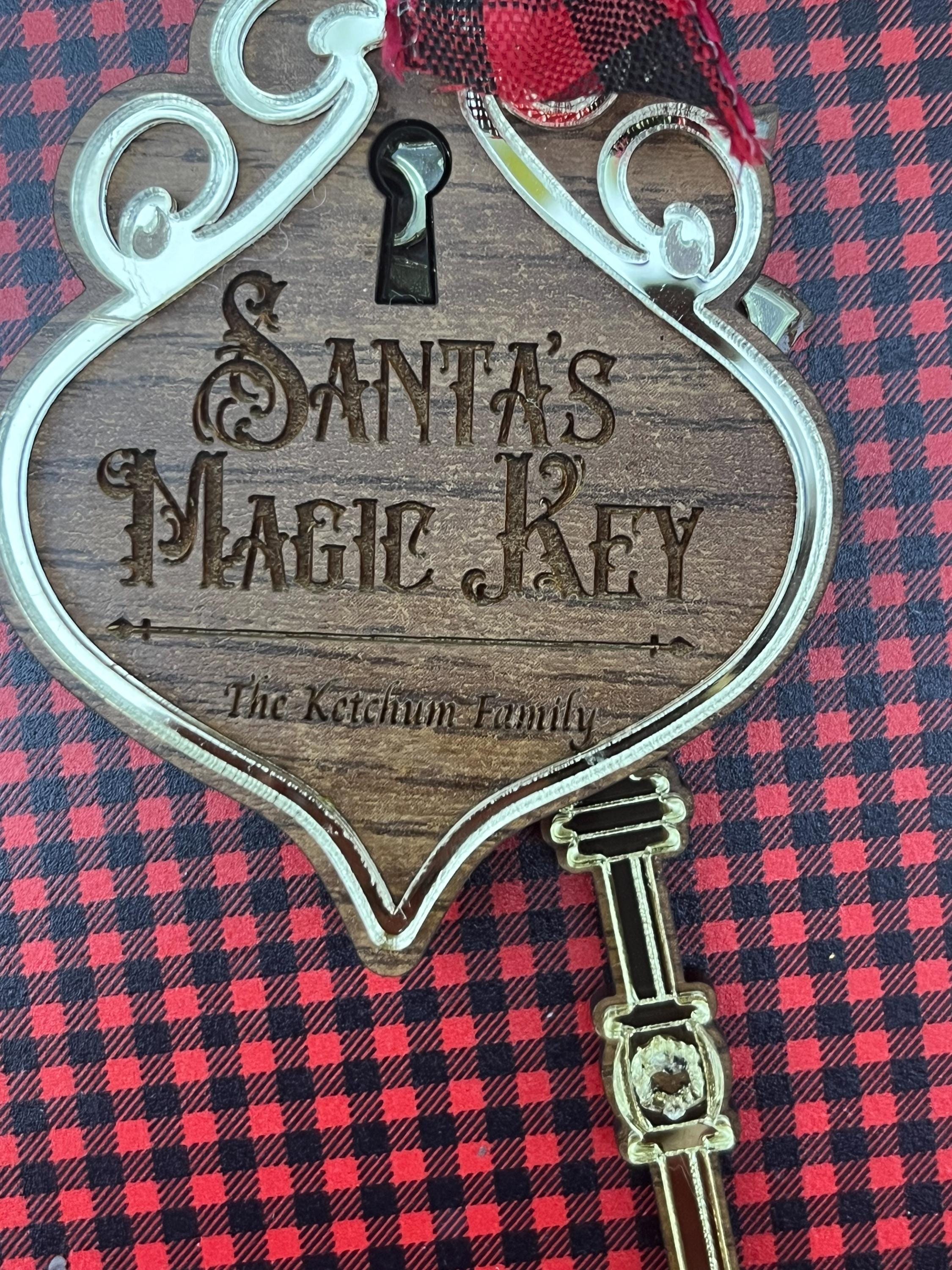 Personalized Santa's Magic Key - Etsy