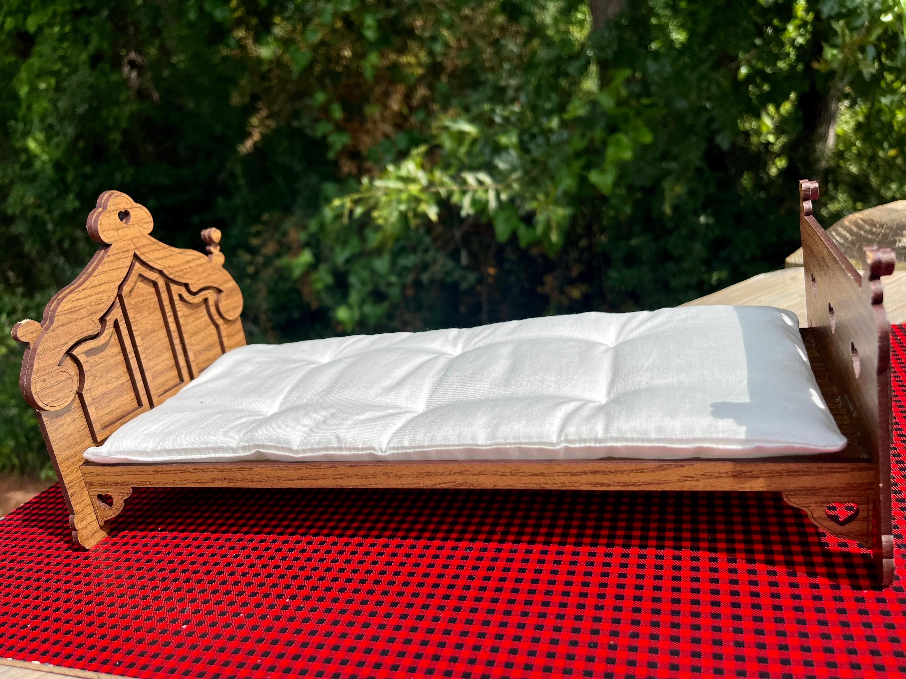 12" Doll / Elf Victorian Bed - Etsy
