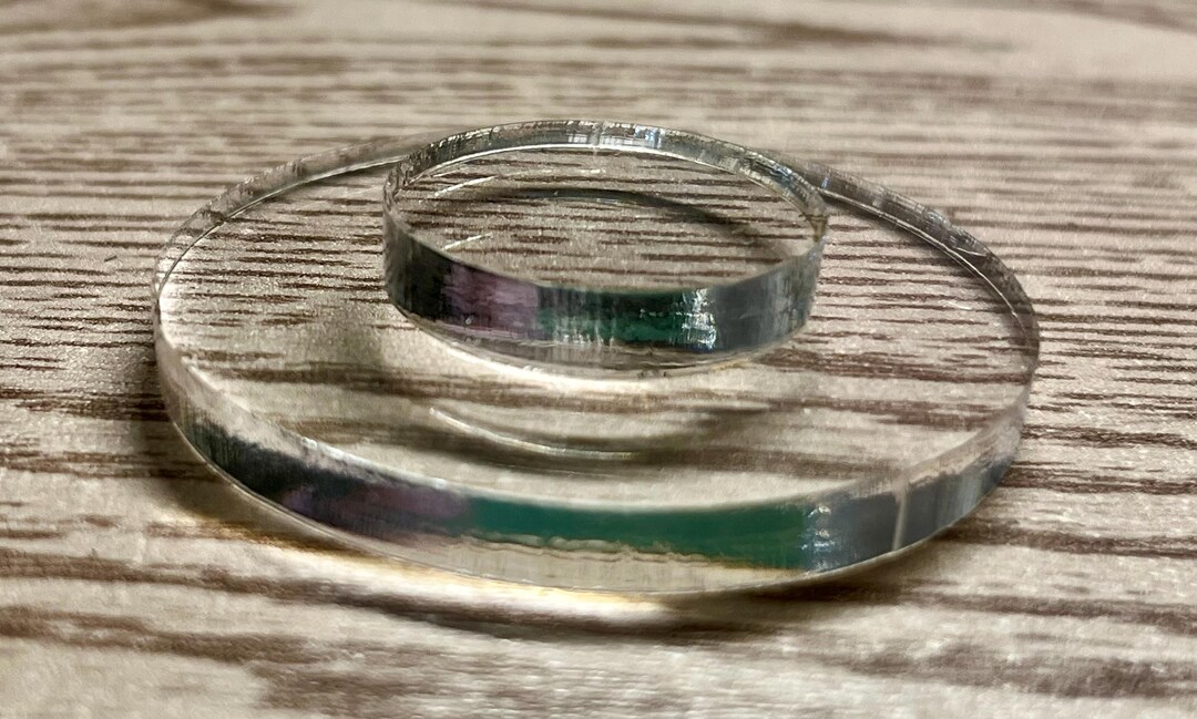 1/4" Acrylic Circles - Any Size - Etsy