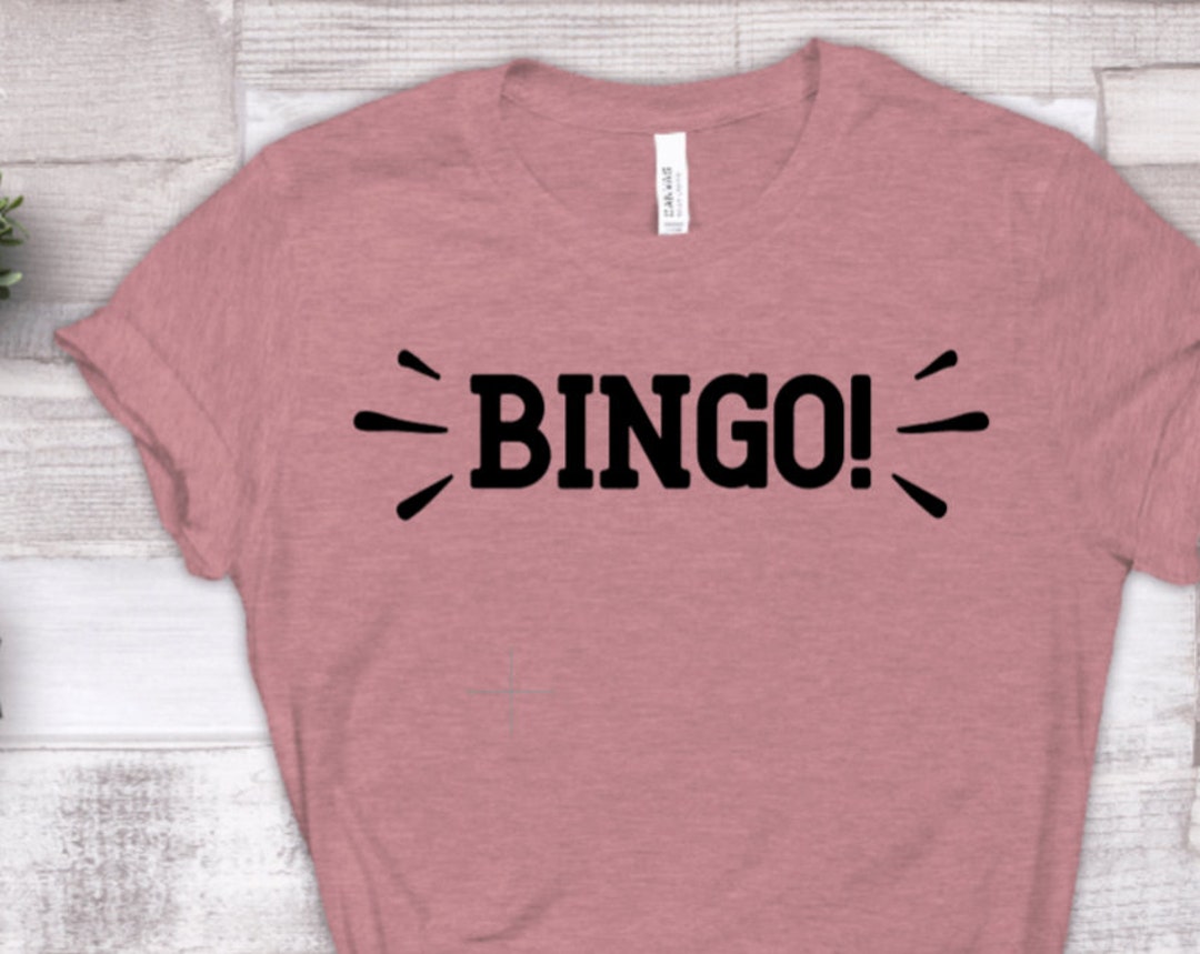 DIY Iron-on Decal: Bingo - Etsy