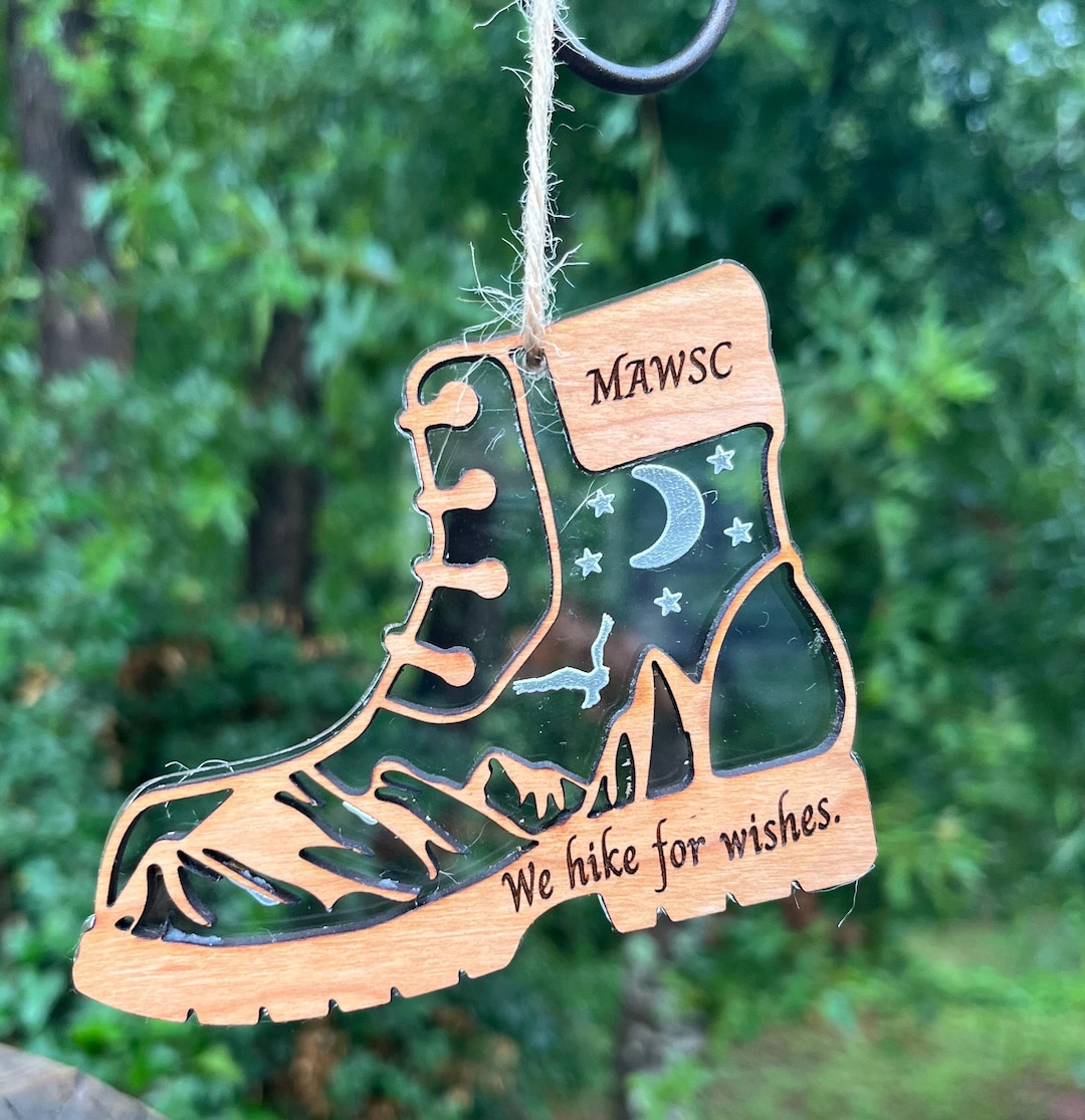 Hiking Boot Ornament - to Sponsor Ronald Beatty's Make-a-wish Hike - Etsy