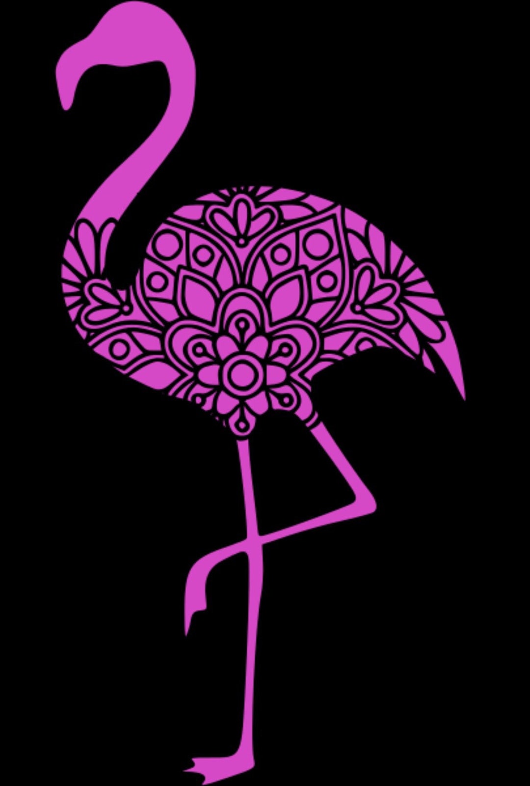Flamingo - Vinyl Decal - Etsy