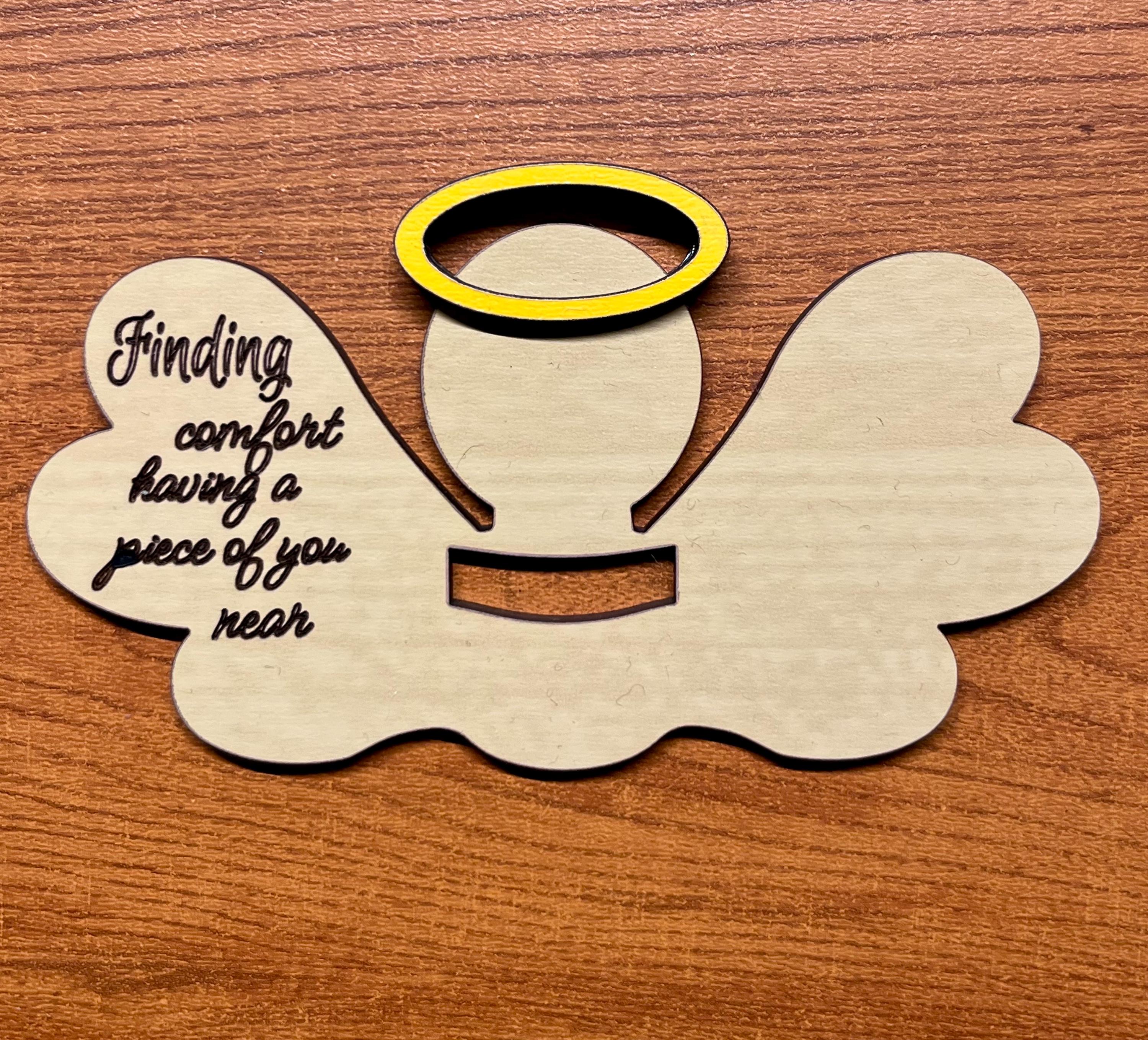Personalized Memorial Angel Ornament to Use With Fabric From Shirt - Etsy