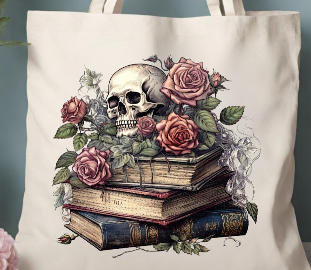 Ready to Press Sublimation Sheet Books With Roses and Skull - Etsy